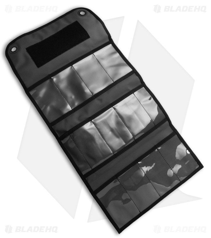 Benchmade Knife Roll Nylon Carry Case 12 Pockets - Gray