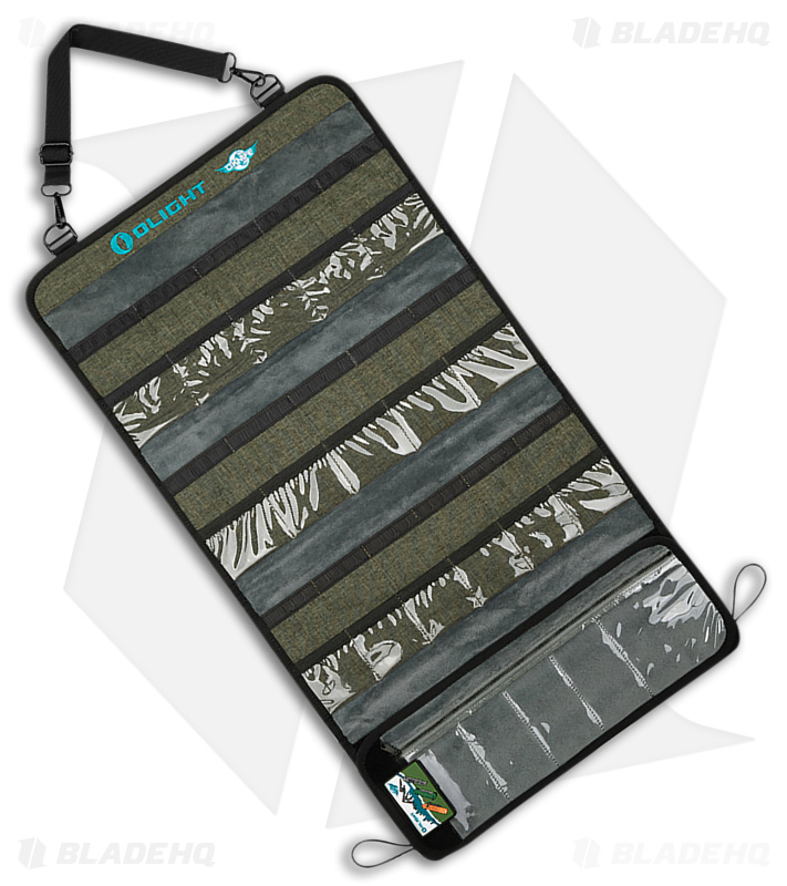 Olight Exploit OD Green Tool Roll Bag - Blade HQ