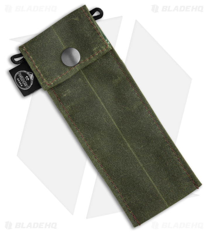 PNW Bushcraft Balisong Bag Green (Butterfly Knife)