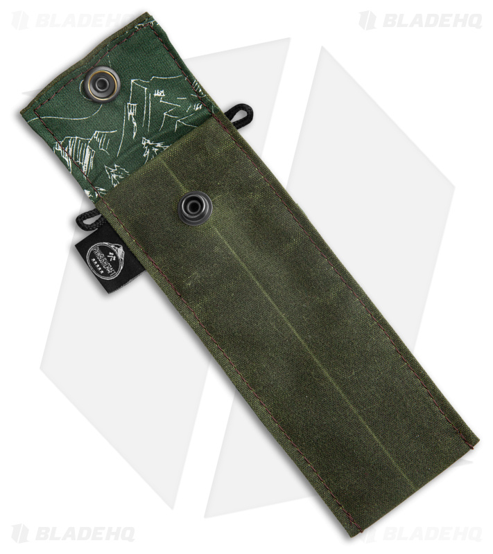 PNW Bushcraft Balisong Bag Green (Butterfly Knife)