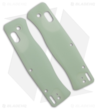 Flytanium BEEF Handle Scales - Natural Jade G-10