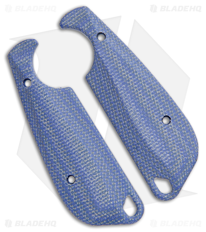 Flytanium Custom CRKT Minimalist Blue Micarta - Blade HQ