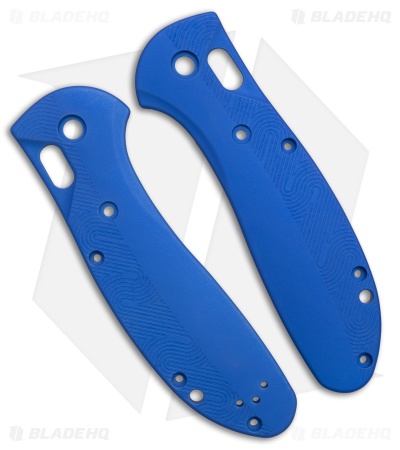 Flytanium Custom Loop Scales for Benchmade Griptilian - Static Blue - Blade HQ