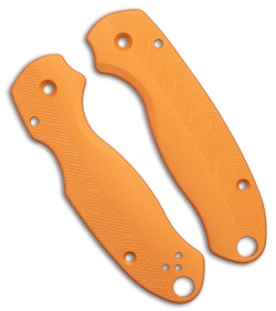 Flytanium Custom Loop Scales for Spyderco Para 3 - Gold Nugget - Blade HQ