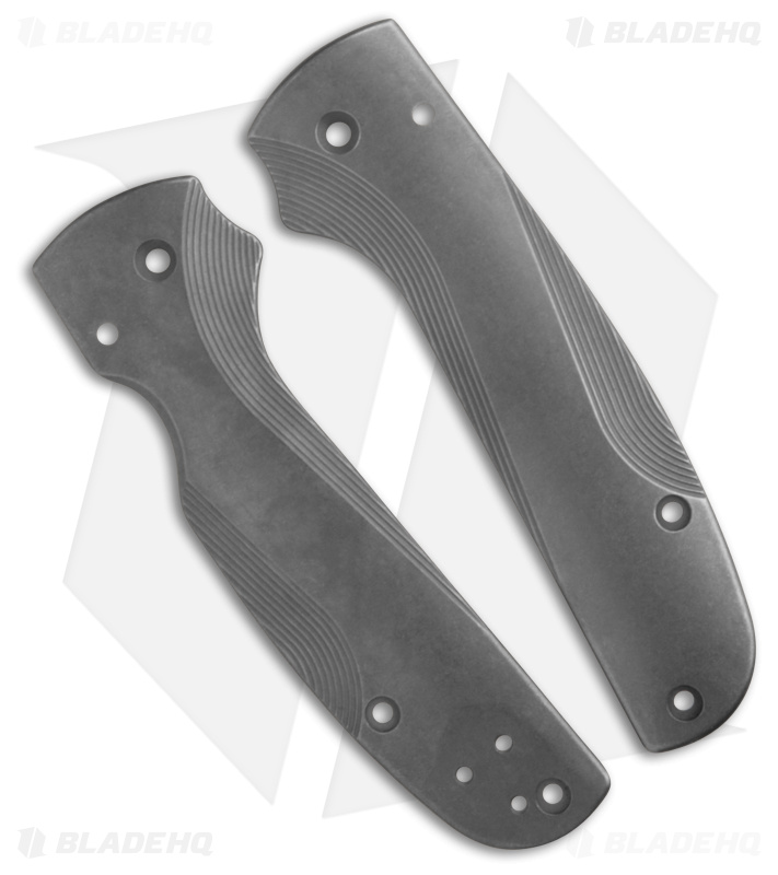 Flytanium Locus Spyderco Shaman Titanium Scales - Blade HQ