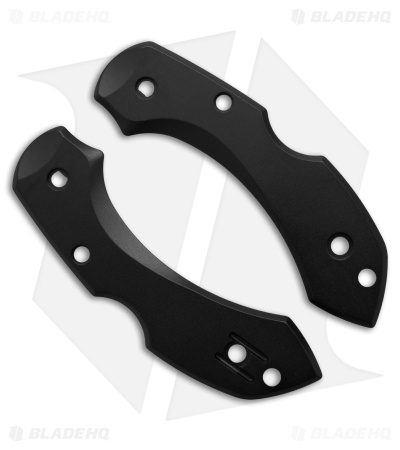 Flytanium Custom Ti Scales Spyderco Dragonfly Black - Blade HQ