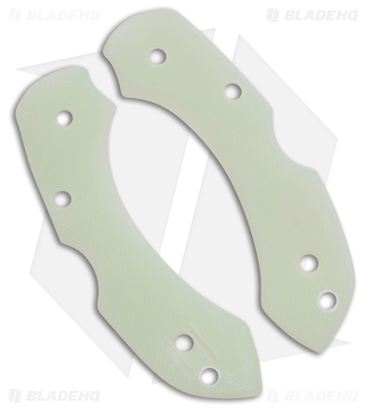Flytanium G-10 Scales For Spyderco Dragonfly - Jade