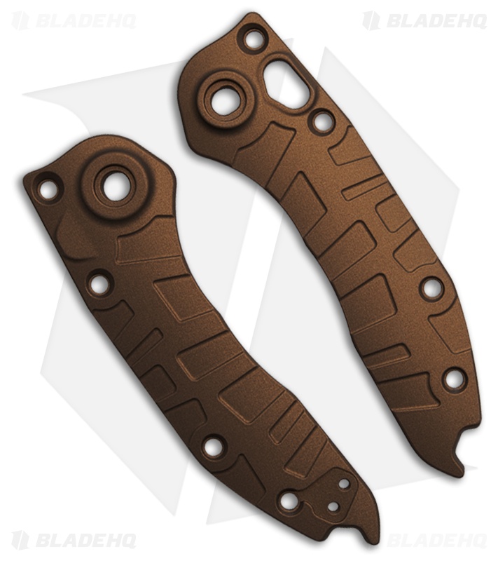 Lex Custom International Microtech Stitch Ti Scales Glass BB