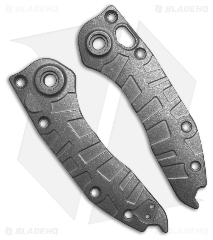 Lex Custom International Microtech Stitch Ti Scales Glass BB