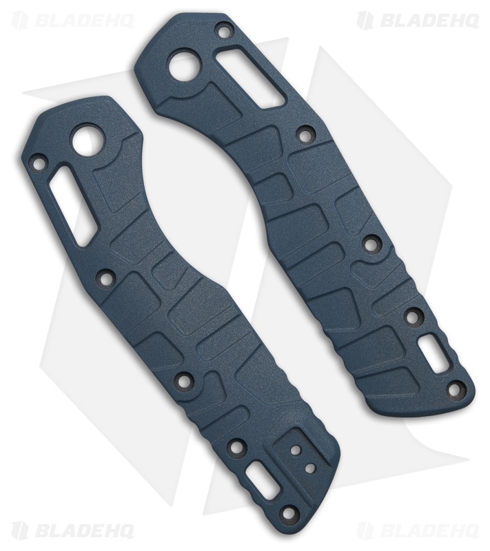 Lex Custom International Microtech MSI Ti Scales - Blue Ti