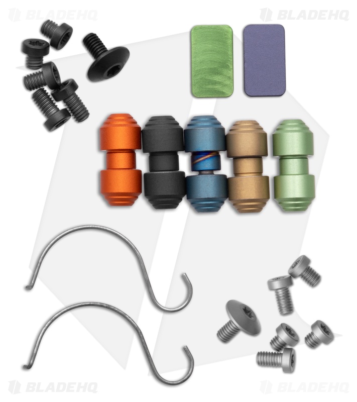 Vosteed Vombat Scales - Blue Ocean Micarta