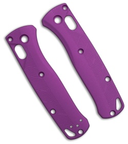 Flytanium Custom Loop Scales for Benchmade Mini Bugout - Nebula Purple ...
