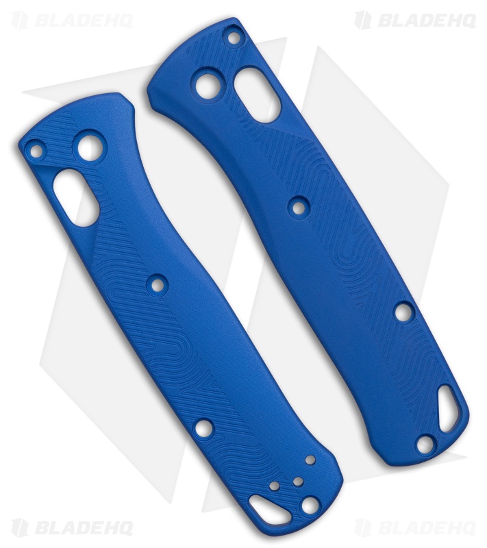 Flytanium Custom Loop Scales for Benchmade Mini Bugout - Static Blue ...