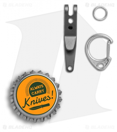 TEC Accessories P-7 Suspension Clip - Black DLC - Blade HQ