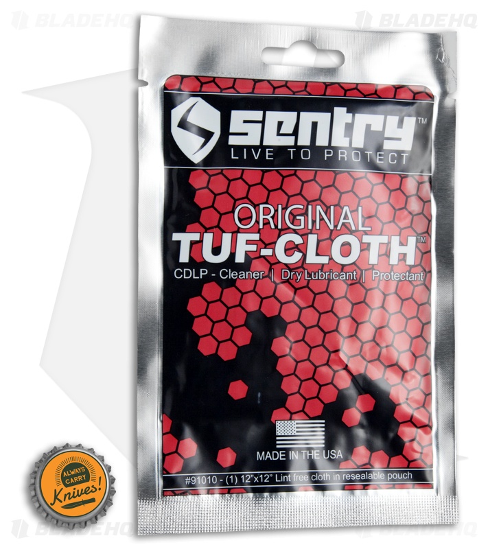 Sentry Solutions Tuf-Cloth Dry Film Lubricant 91010 - Blade HQ