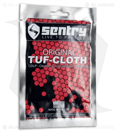 Sentry Solutions Tuf-Cloth Dry Film Lubricant 91010 - Blade HQ