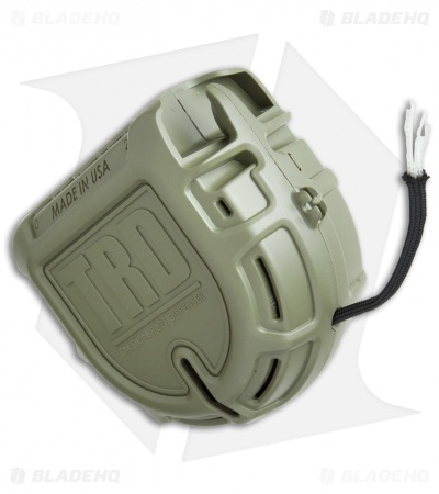 Atwood Tactical Rope Dispenser w/ 50 ft. of 550 Black Paracord (OD ...