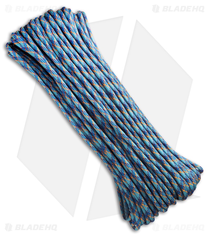 Nebula 550 Paracord Nylon Braided 7-Strand Core (100') USA - Blade HQ
