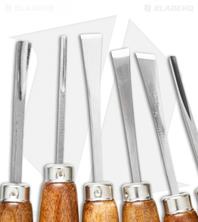 UJ Ramelson Basic Woodcarving Set (Set of 6) UJ116 - Blade HQ