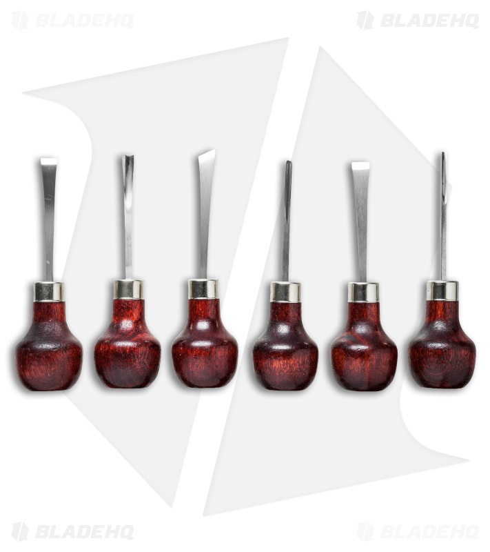 UJ Ramelson Basic Palm Woodcarving Set (Set of 6) UJ117 - Blade HQ