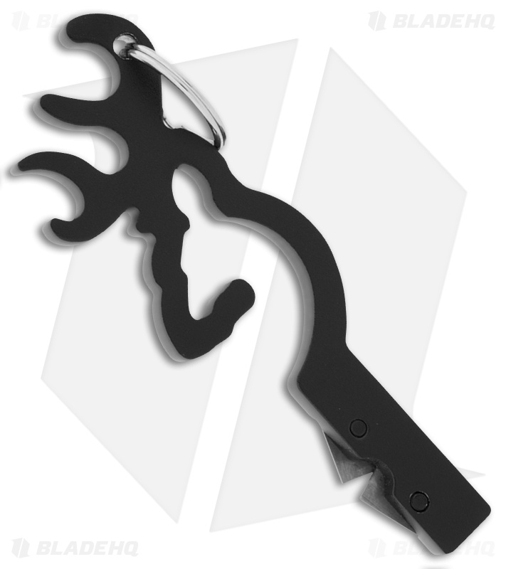 Browning Buckmark Sharpener Keychain Tool - Black - Blade HQ