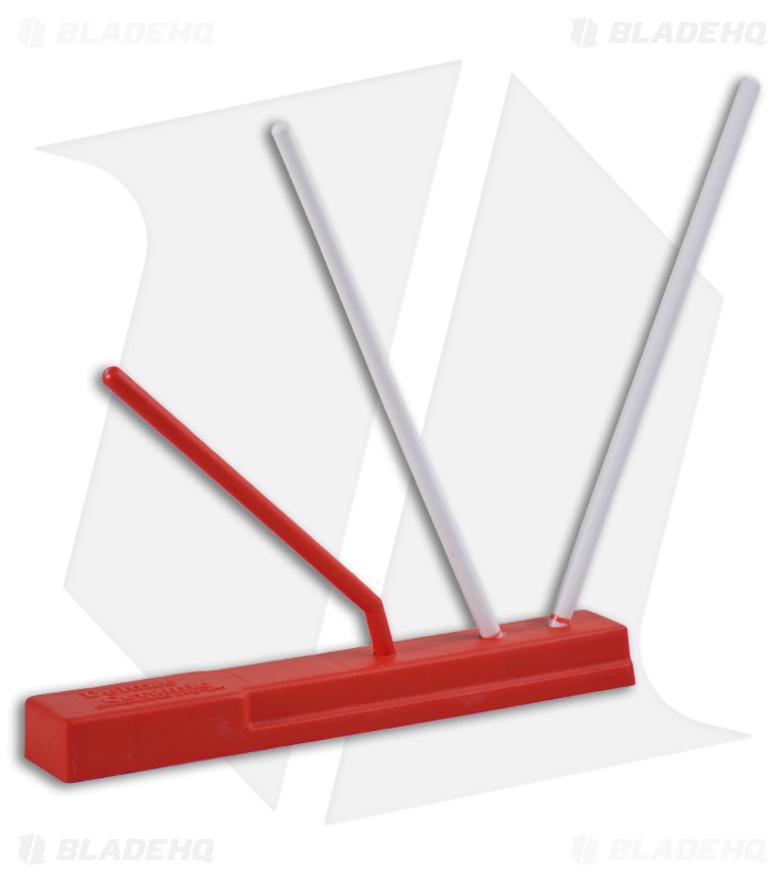 Deluxe Sharpening System - Twin Alumina Ceramic Rods w/ Base - Blade HQ