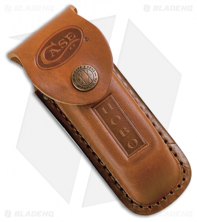 Case Cutlery Hobo Folding Knife Sheath Genuine Thick Leather - Blade HQ