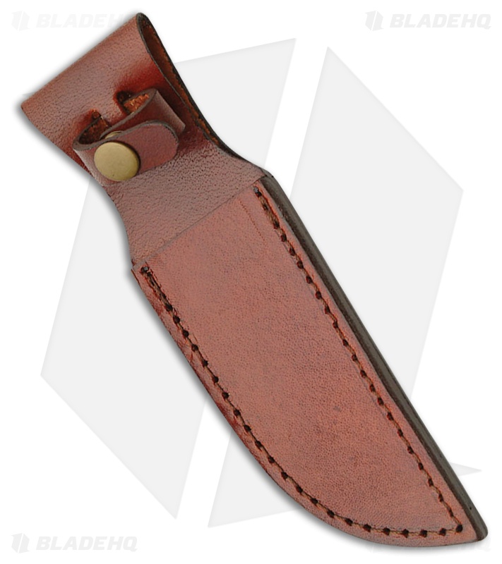 Tallen 7.375" Fixed Blade Knife Belt Sheath Leather (SH1161) - Blade HQ
