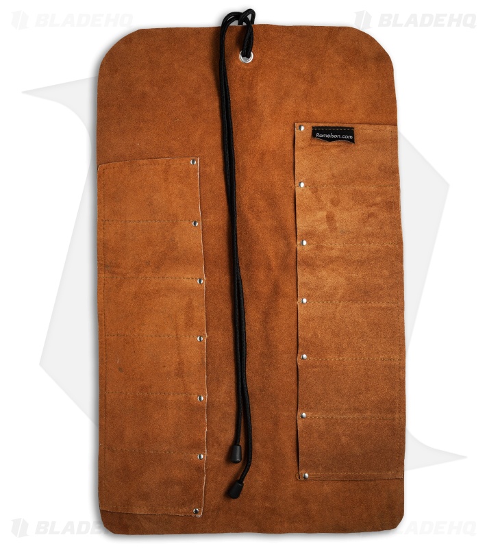 UJ Ramelson Leather 12 Pocket Tool Roll - Blade HQ