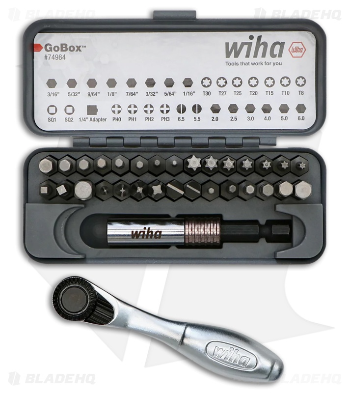 Wiha 45 Piece Magnetic Workstation Knife Maintenance Set