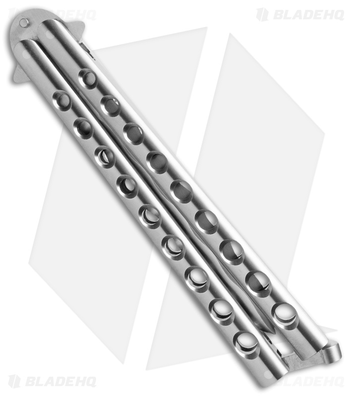 29 Knives Chris Olofson 5" Kriss Balisong Knife Titanium Skeleton ...