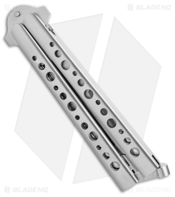 29 Knives Chris Olofson 4" Drop Point Tanto Deluxe Skeleton Butterfly ...