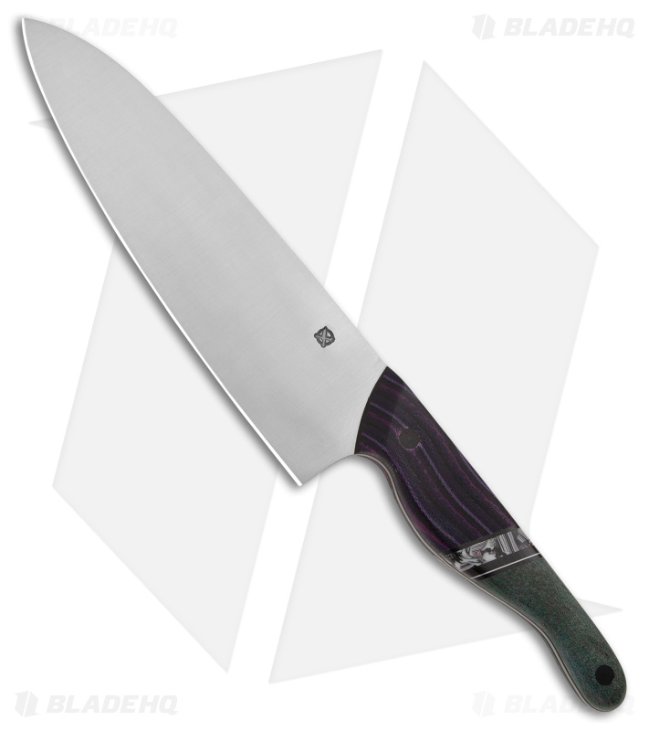 Blue Collar Blades Chef Knife Segment Fordite - Blade HQ