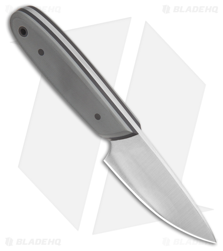 Blue Collar Blades Samson Knife Gray/Black G-10 - Blade HQ