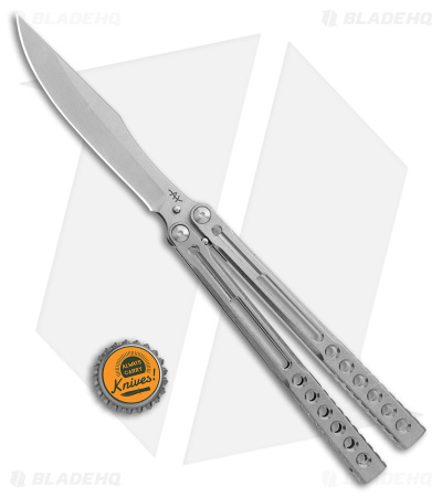 Heibel Knives Invictus Butterfly Knife Titanium SW