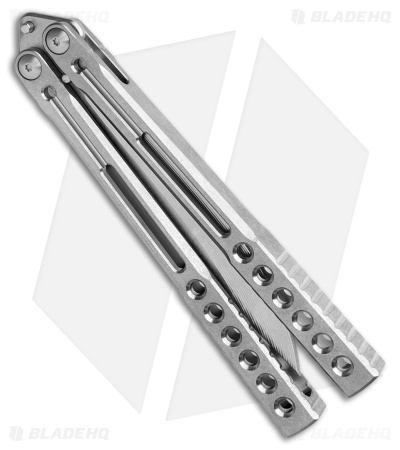 Heibel Knives Invictus Butterfly Knife Titanium SW