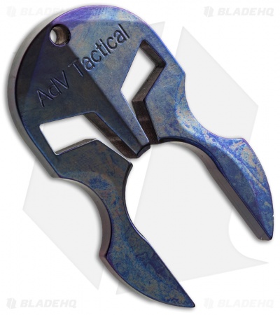 Andre de Villiers AdV Knuck Ti (Dark Purple) - Blade HQ