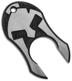 Andre de Villiers AdV Knuck V2 - Black/Satin Ti - Blade HQ