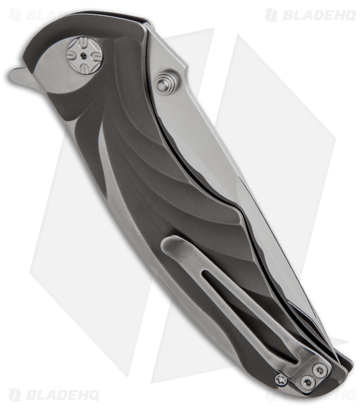 Brian Tighe Custom Tighe Coon Knife Fluted Titanium (3.75" Polished ...