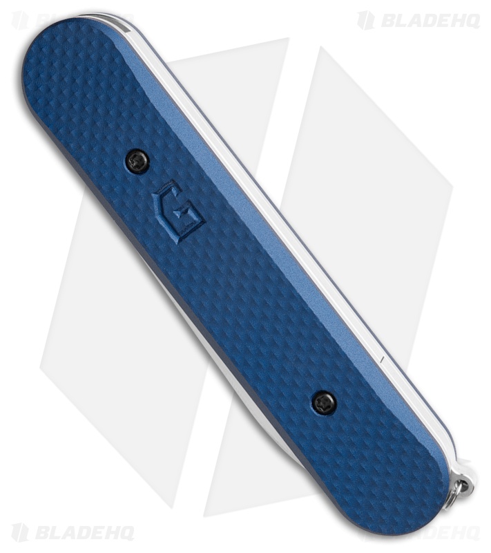 Chuck Gedraitis Swiss Army Switchblade Automatic Knife Blue Al (3.25 ...