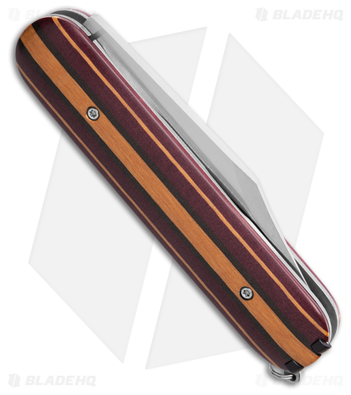 Chuck Gedraitis Swiss Army Switchblade Richlite - Blade HQ