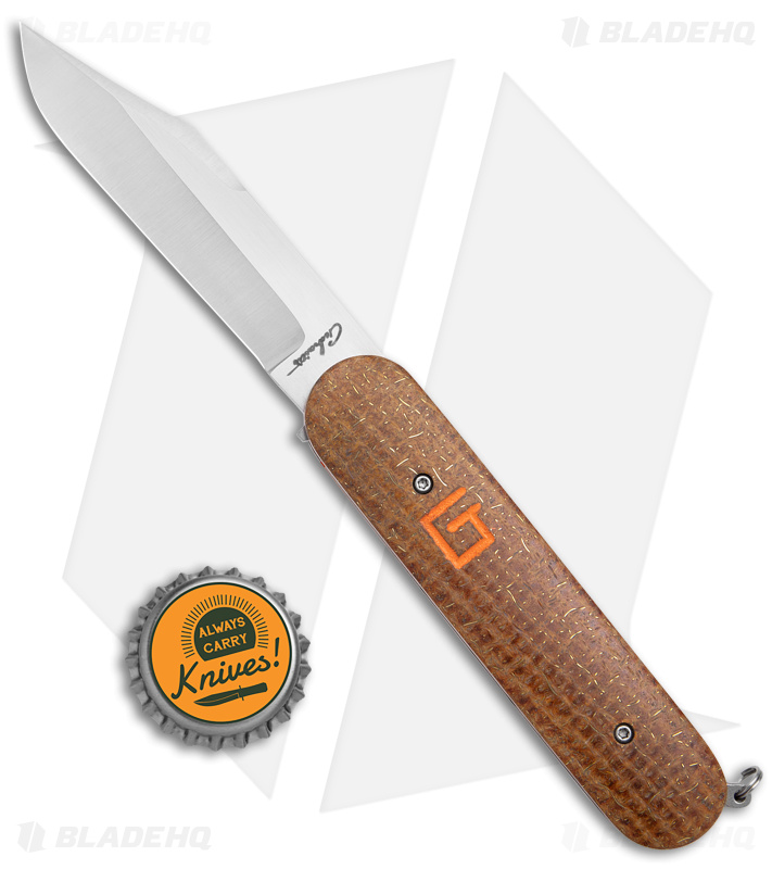 Chuck Gedraitis Switch Army Knife Orange (3.4" Satin) - BHQ
