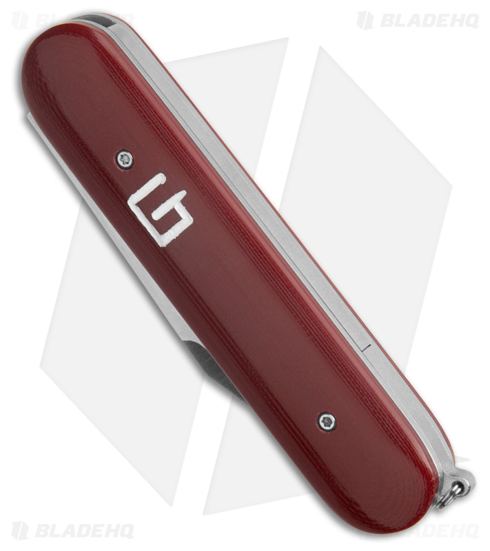 Chuck Gedraitis Switch Army Auto Knife Red G-10 - Blade HQ