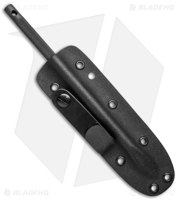 Crawford Custom 7" Stainless Steel Survival Straw (Black DLC) - Blade HQ