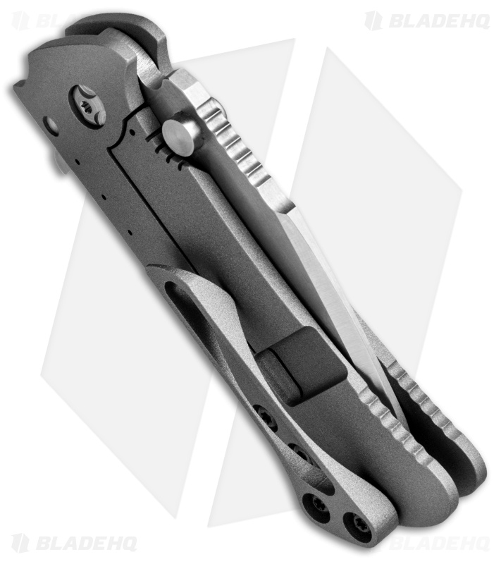DireWare Custom M8 Frame Lock Knife Full Ti/Fullers (3.325" Satin ...