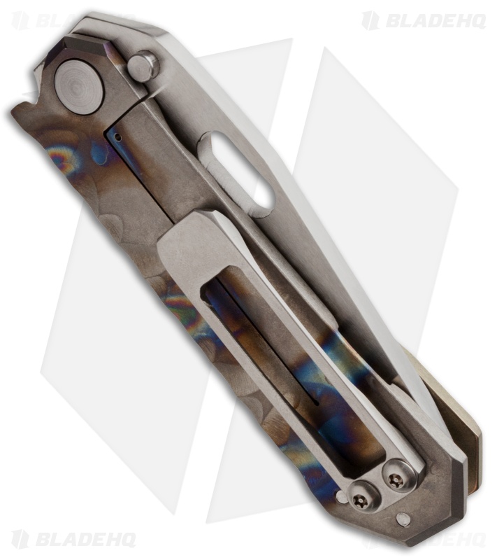 DSK Tactical Knives GF-1 Gentleman Folder Frame Lock Knife Gold (4 ...