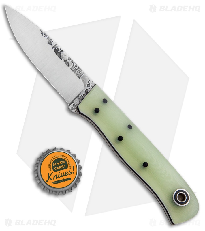 Fiddleback Forge Hiking Buddy - Fixed Blade Knife | Spearmint | Blade HQ