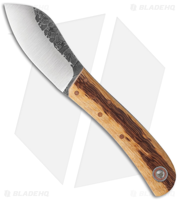 Fiddleback Forge Minimuk Knife Marblewood (3" Satin) - Blade HQ
