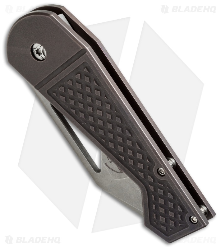 Gale Force Customs Hawkeye Mid-Tech Knife Dark Purple Ti (3.25 ...