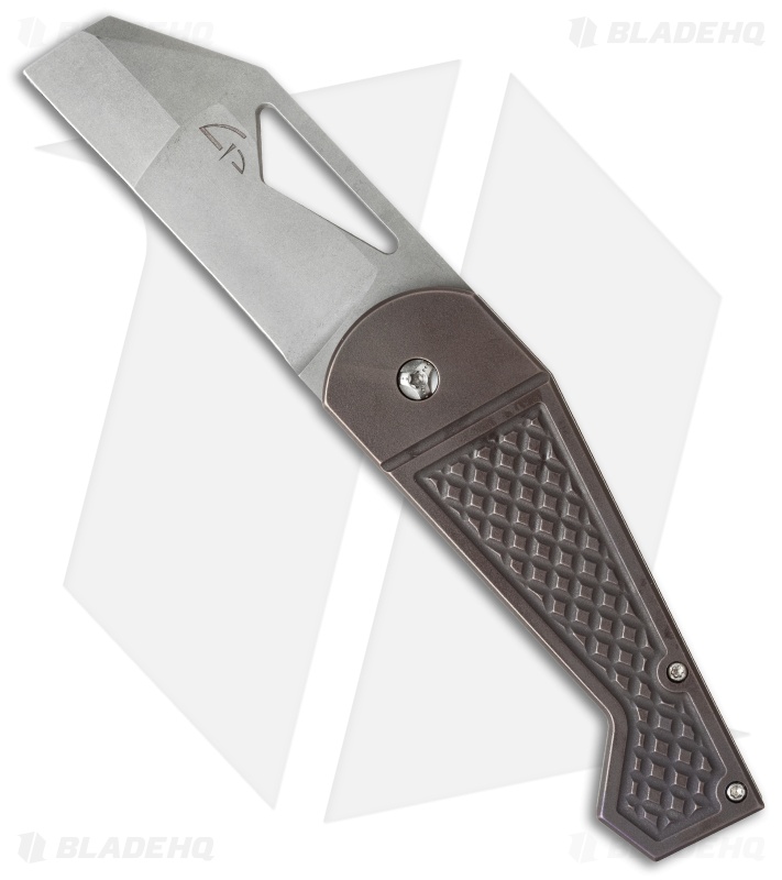 Gale Force Customs Hawkeye Mid-Tech Knife Dark Purple Ti (3.25 ...